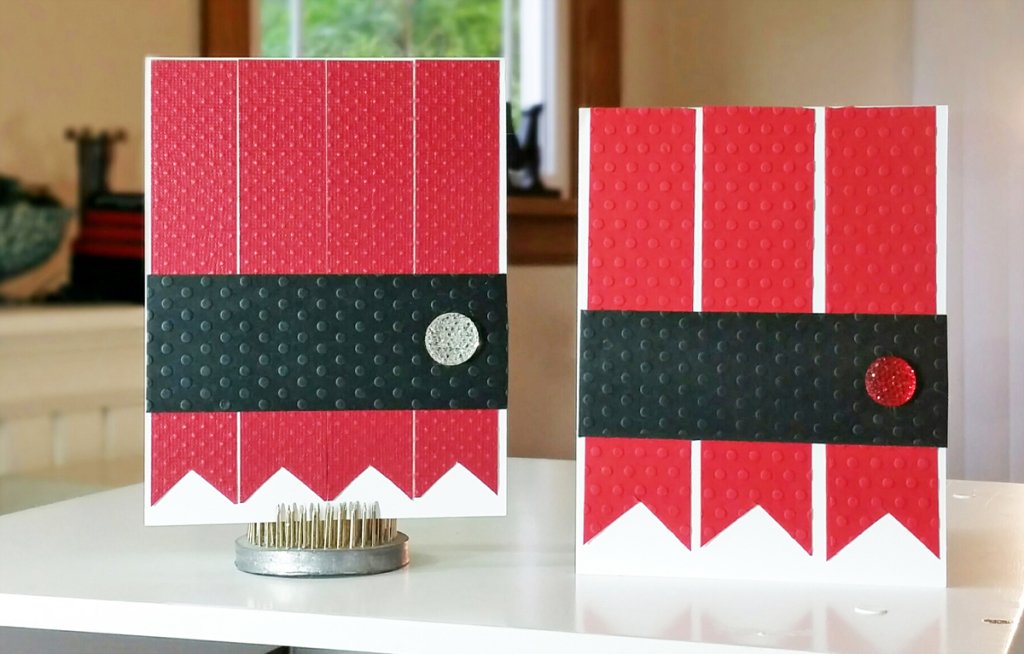 Santa’s Suit – Christmas Card - Kat's Adventures in Paper Crafting...