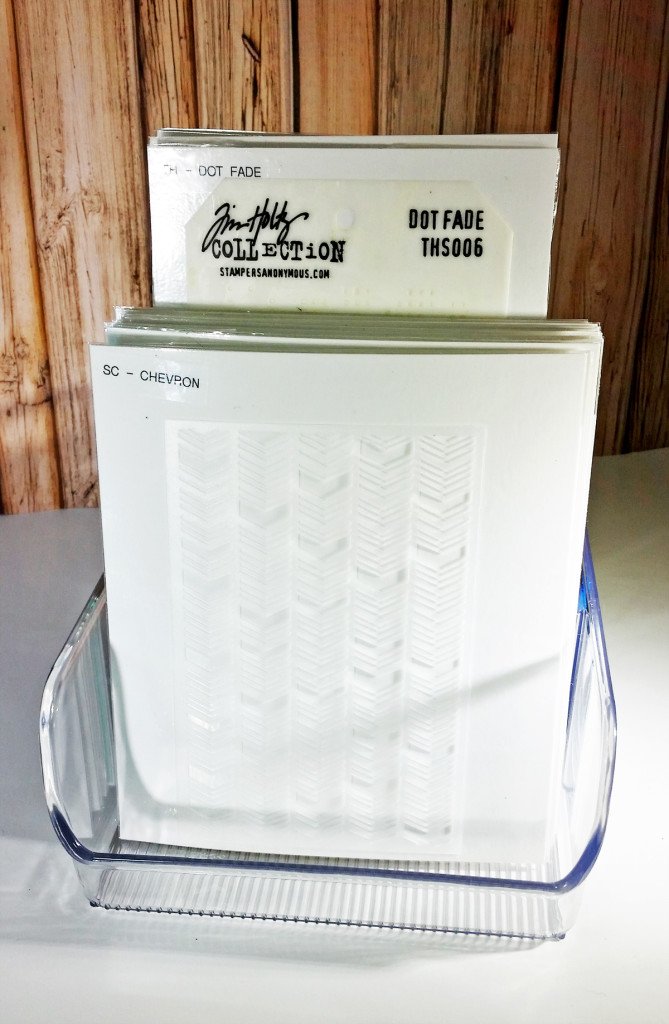 Small Stencil Storage - Kat's Adventures in Paper Crafting...