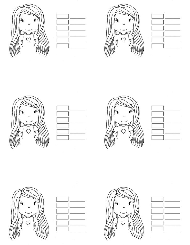 Free Printable Copic Coloring Practice Sheets - Kat's Adventures in ...